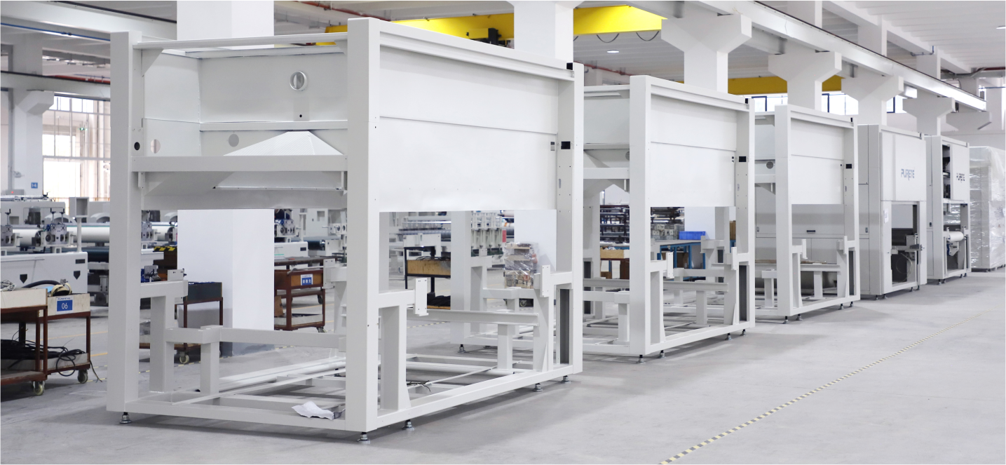 Reciprocating spraying production line-P1/P2-Spray Painting Prodution ...