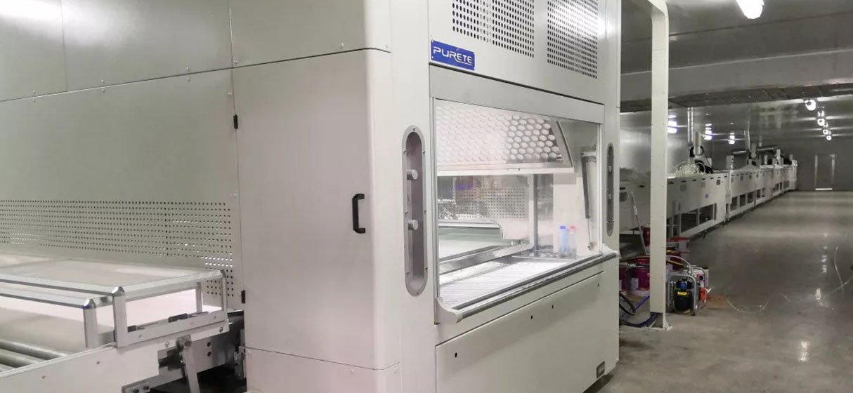 Reciprocating spraying production line-P1/P2-Spray Painting Prodution ...